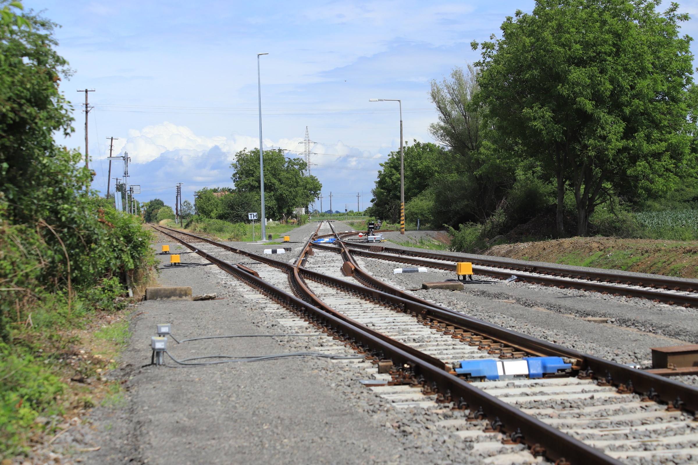 The reconstruction of the siding track in Szigetvár has been completed ...